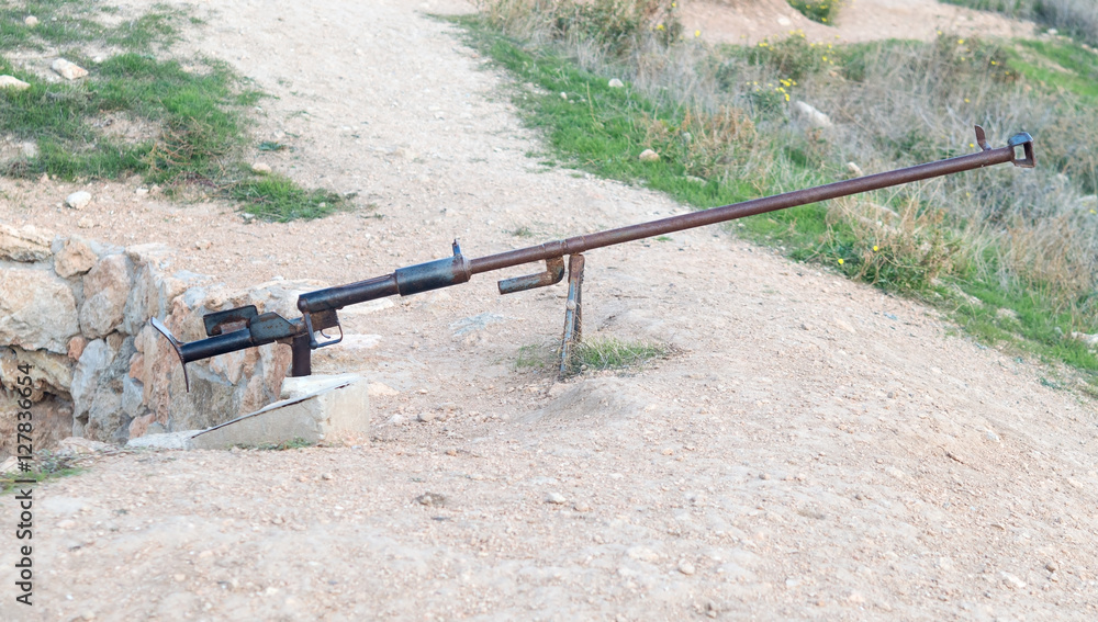 Model of Soviet anti-tank rifles Stock Photo | Adobe Stock