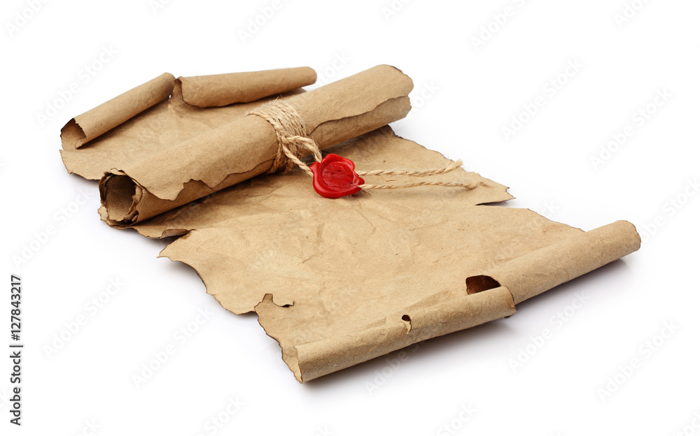 Parchment Scroll With Seal