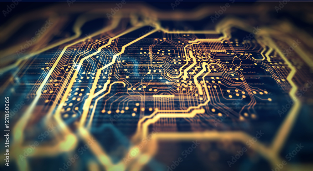 Technology background/Technology background of the abstract computer ...