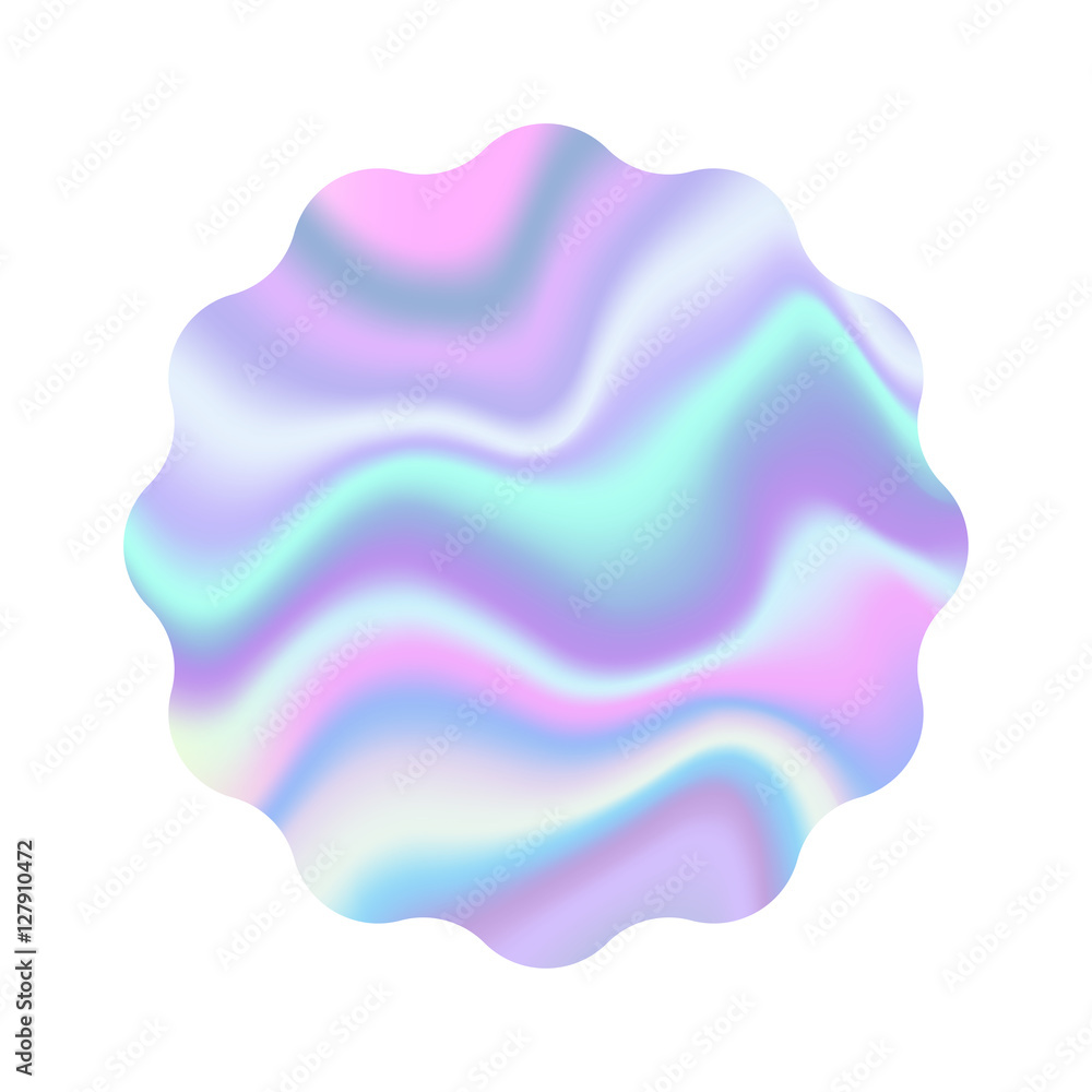 Hologram style illustration Stock Vector | Adobe Stock