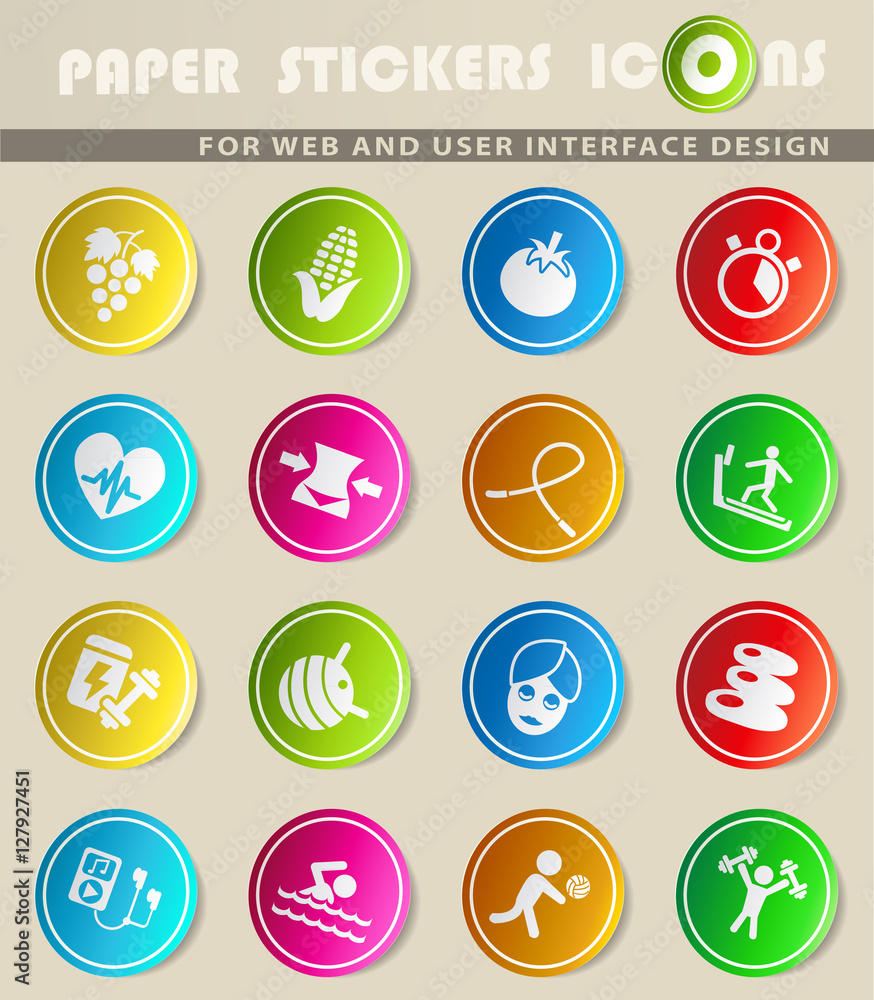 healthy lifestyle icon set vector de Stock | Adobe Stock healthy lifestyle icon set vector de Stock | Adobe Stock
