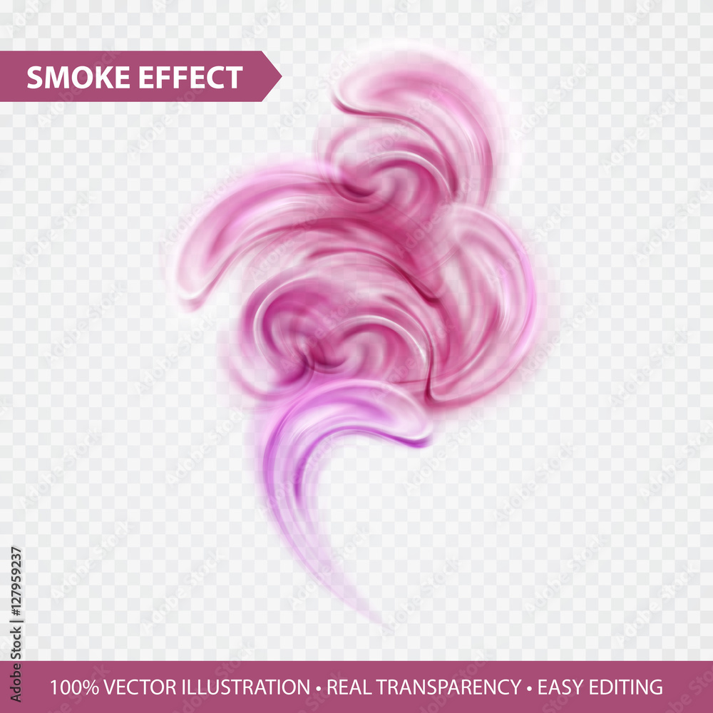 Abstract colored smoke effect background design. Vector illustration ...