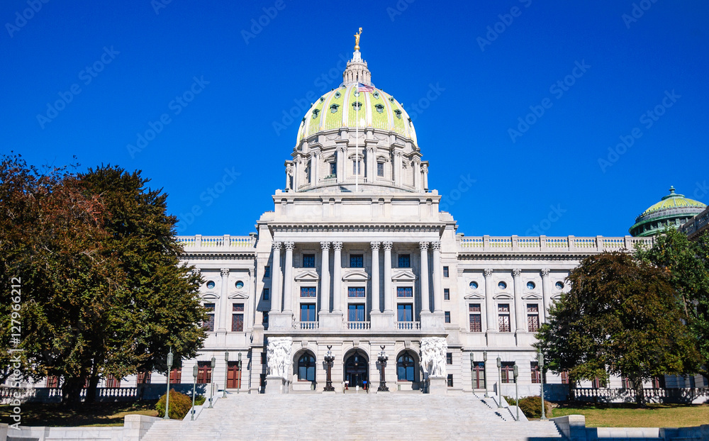 Pennsylvania State capitol building Stock Photo | Adobe Stock