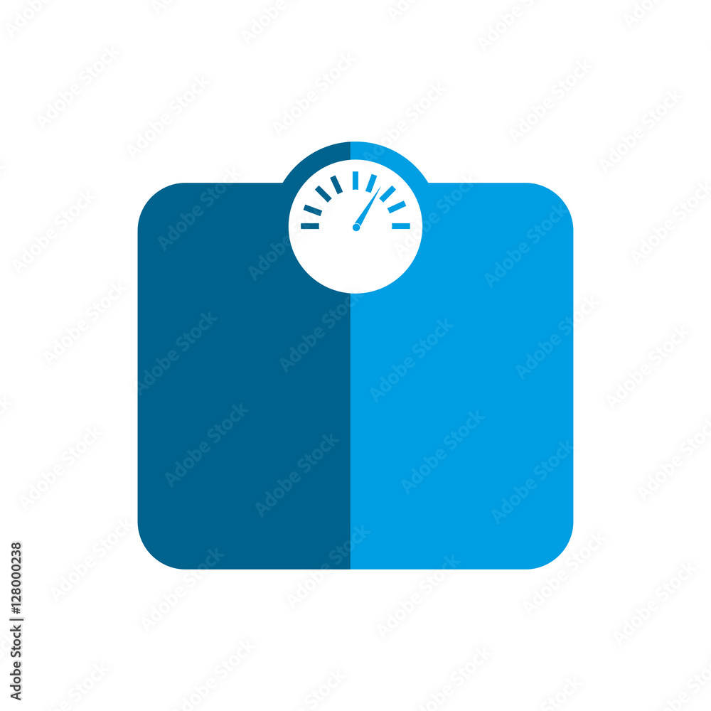 weight body balance icon vector illustration graphic design Stock ...
