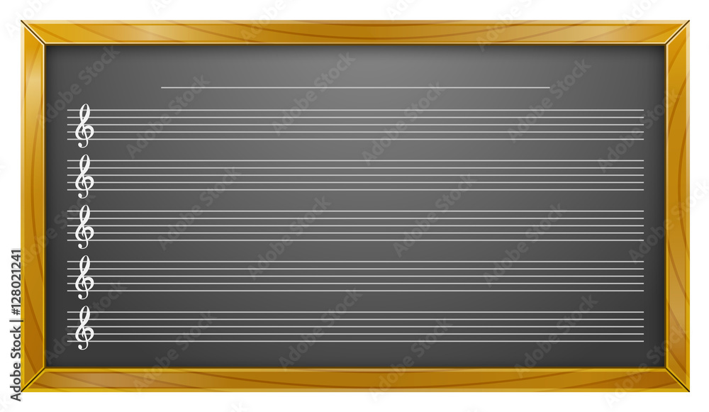 Music, Blackboard, Music Education, Backgrounds Stock Vector | Adobe Stock