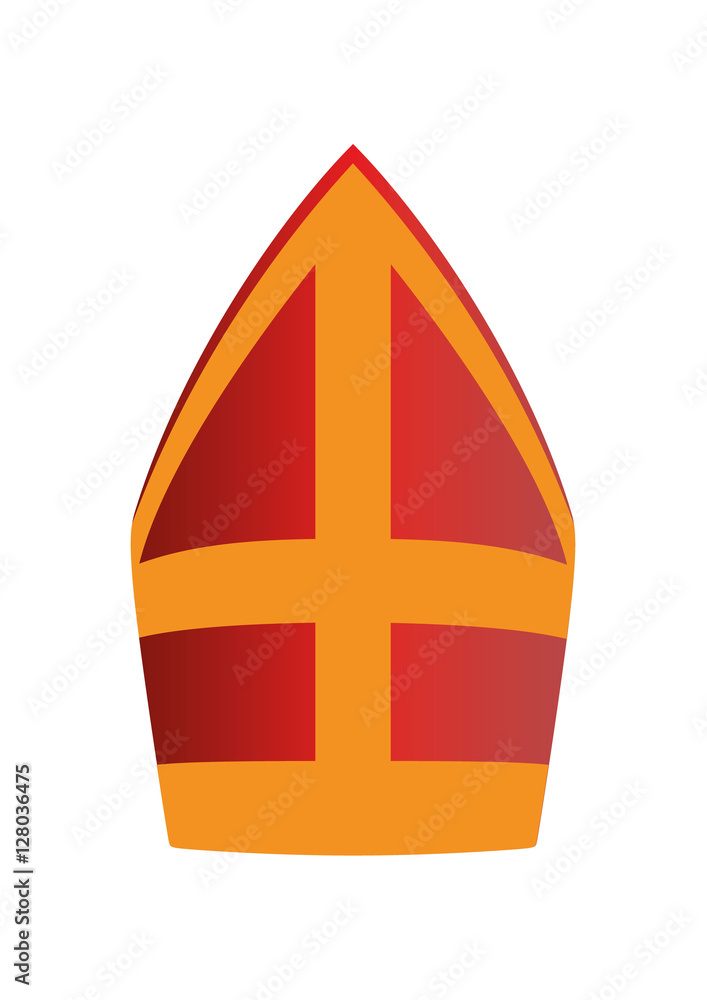 Sinterklaas mijter Stock Vector | Adobe Stock