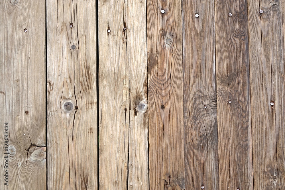 Barn Wooden Wall Planking Texture. Horizontal Dark Grey Wood Bac Stock ...