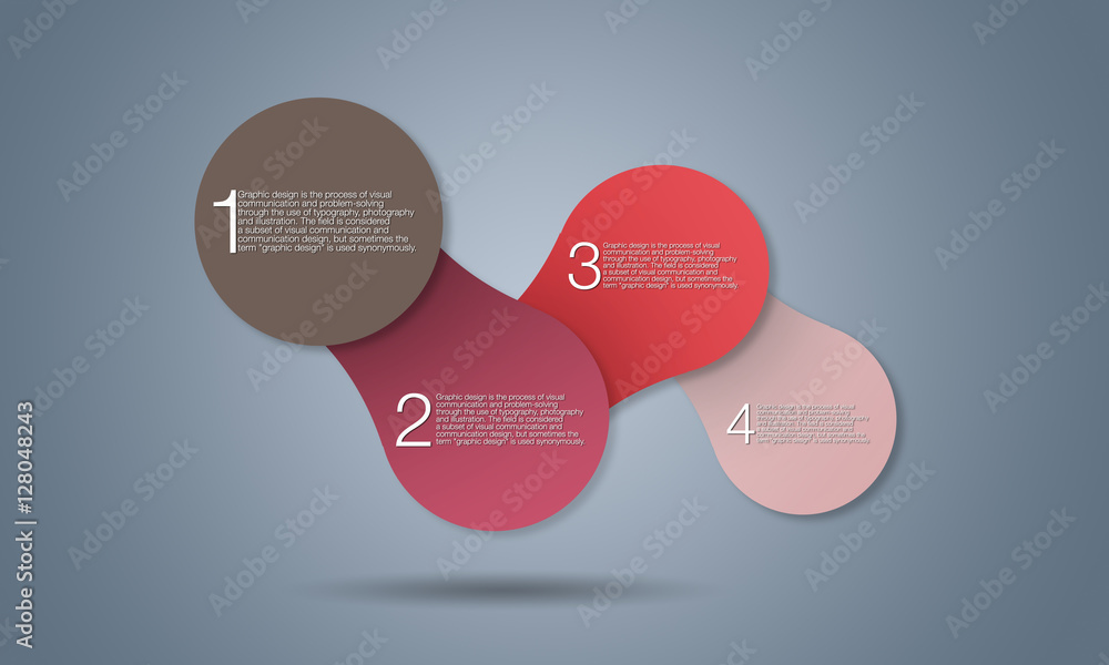 Infographic Template. Data Visualization. Can be used for workflow ...