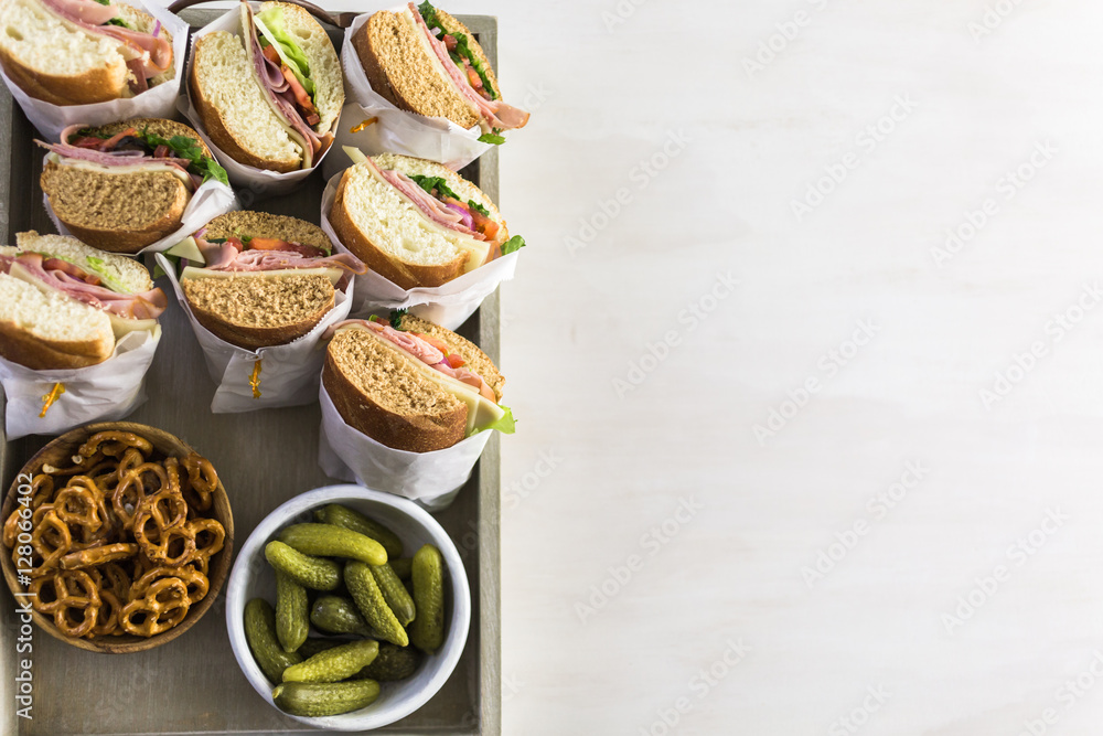 Sub sandwich Stock Photo | Adobe Stock