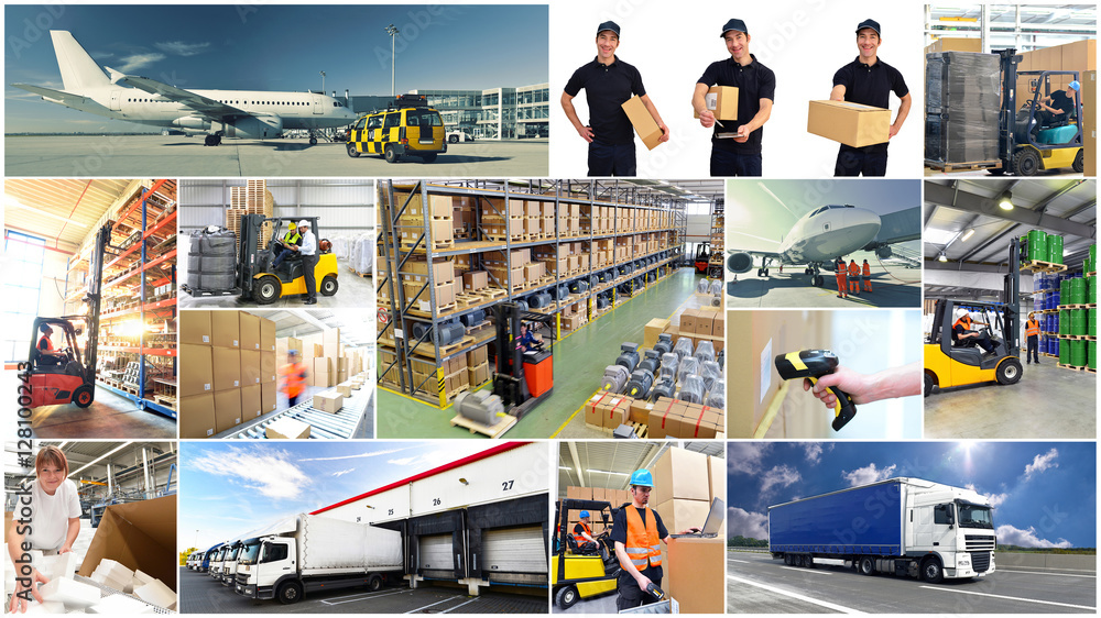 Transport of goods - occupations in the field of logistics // Transport ...
