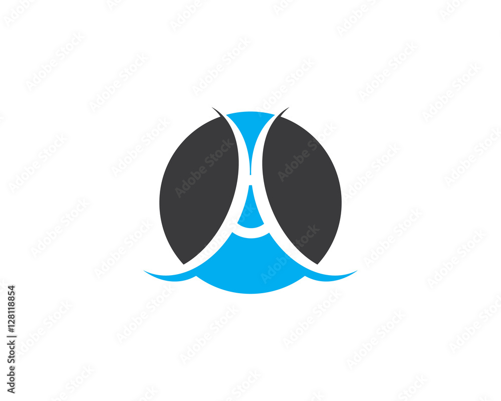 Letter And Symbol Logo Stock Vector | Adobe Stock