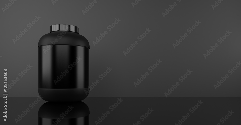 blank supplement bottle template Stock Illustration | Adobe Stock