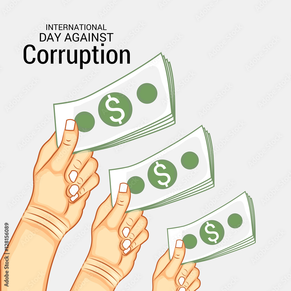 International Day Against Corruption. Stock Illustration | Adobe Stock