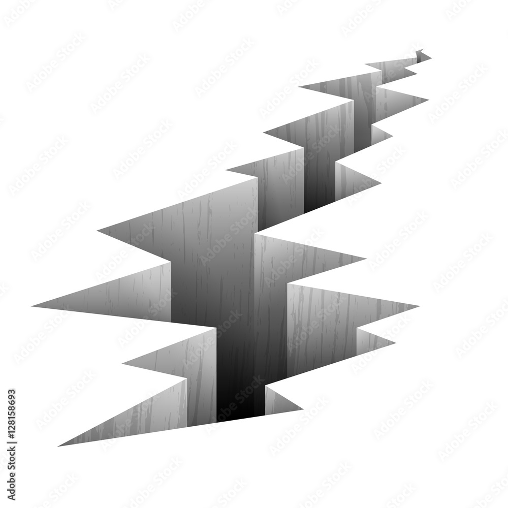 Earthquake Fault Lines Sign