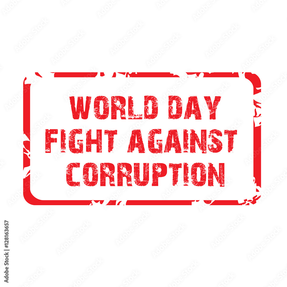 International Day Against Corruption. Stock Illustration | Adobe Stock
