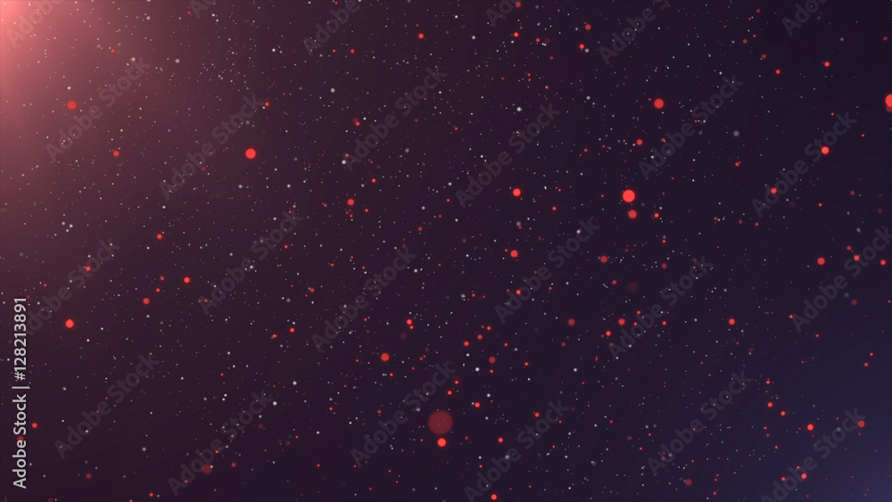 Cinematic Background. Particles . Stock Illustration | Adobe Stock