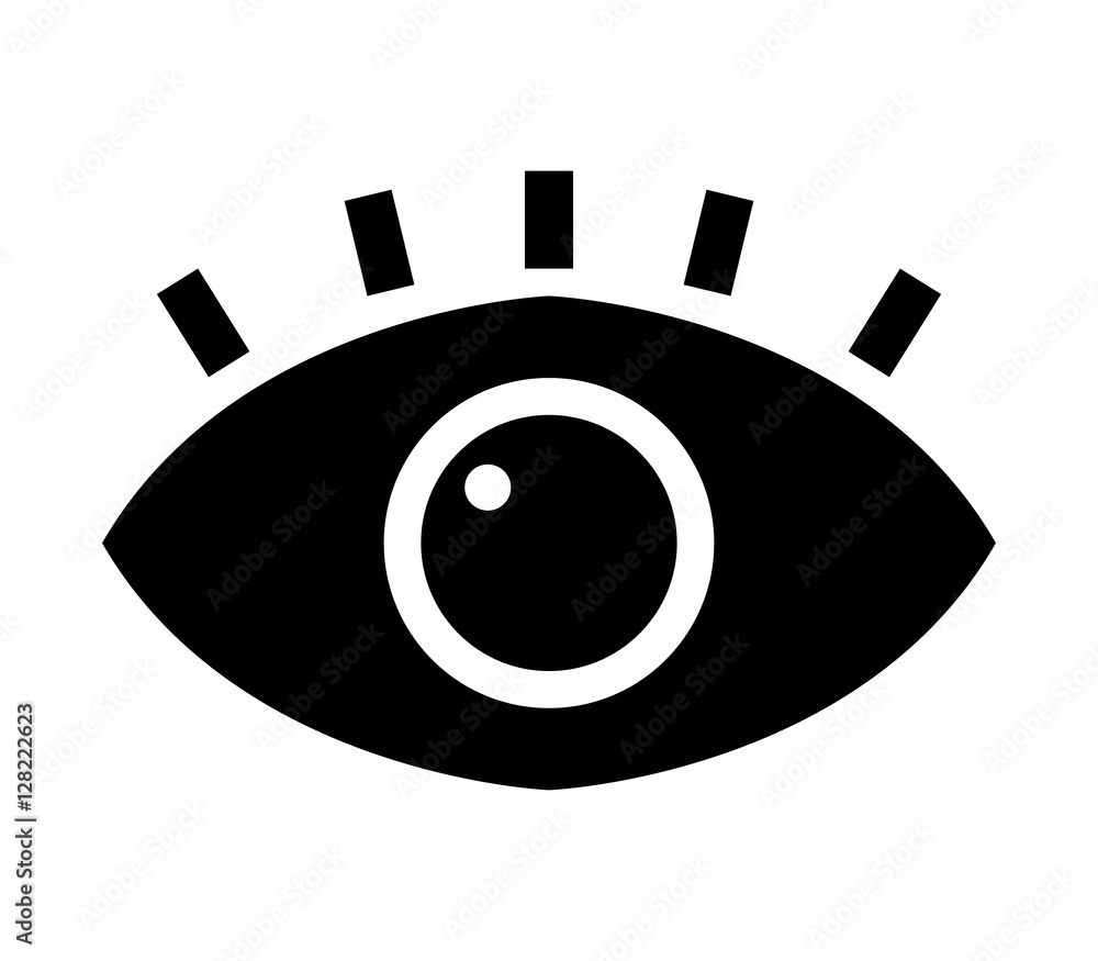 eye icon Stock Vector | Adobe Stock
