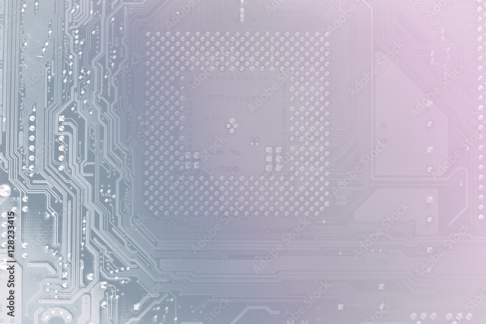 circuit board light background for your business presentation Stock ...