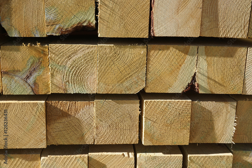 stacking square wood showing cross section Stock Photo | Adobe Stock