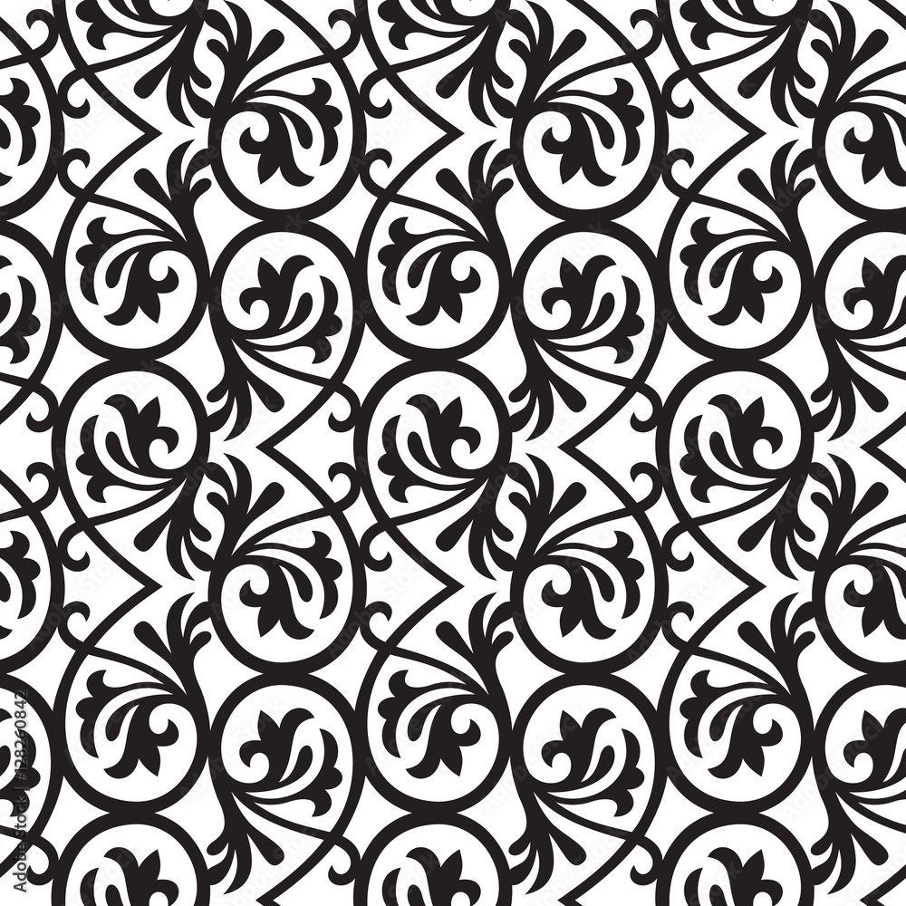 Seamless metal frame pattern Stock Vector | Adobe Stock
