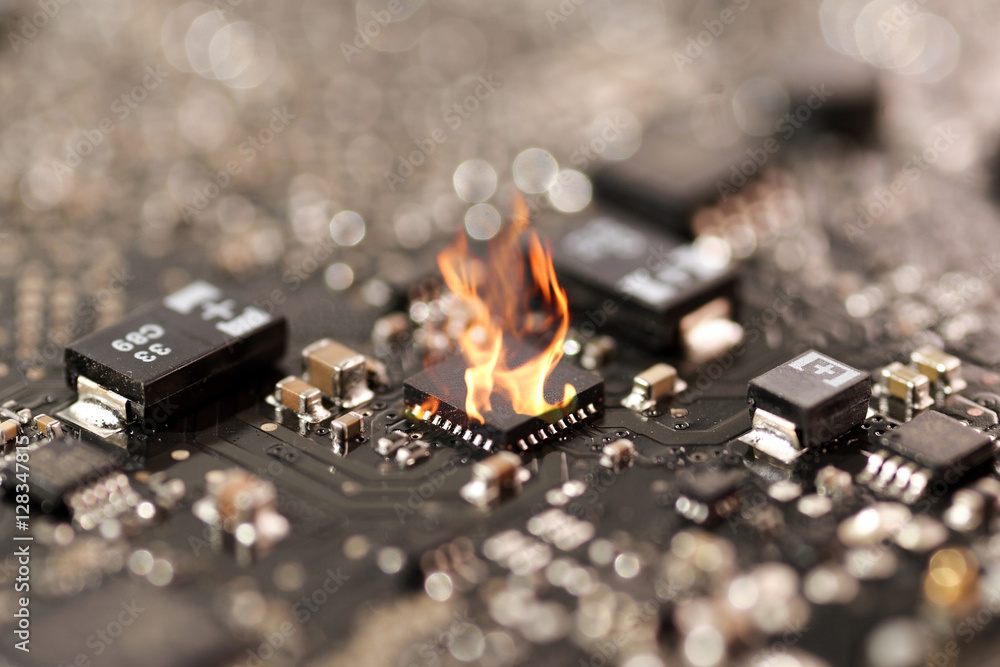 ic burn Stock Photo | Adobe Stock