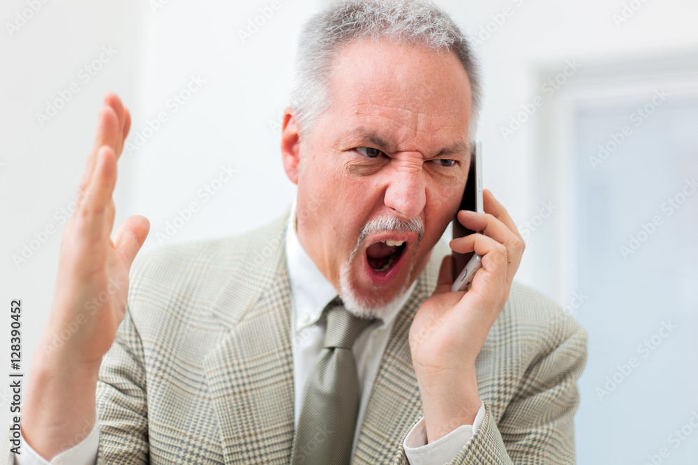 Angry Businessman