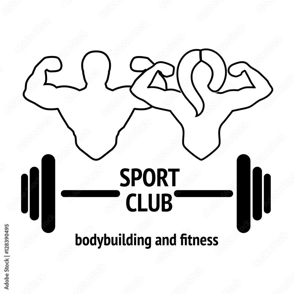 Bodybuilding Logos Graphic Design