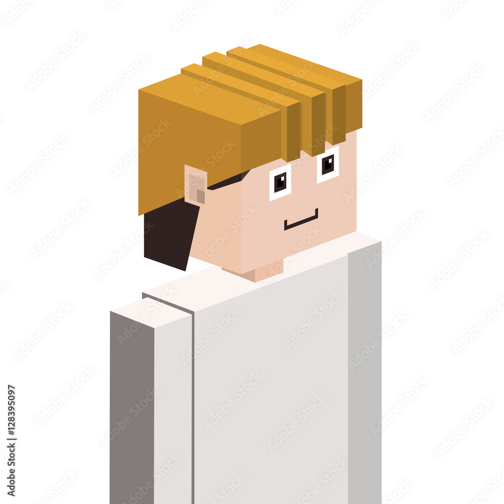 Lego Man Vector