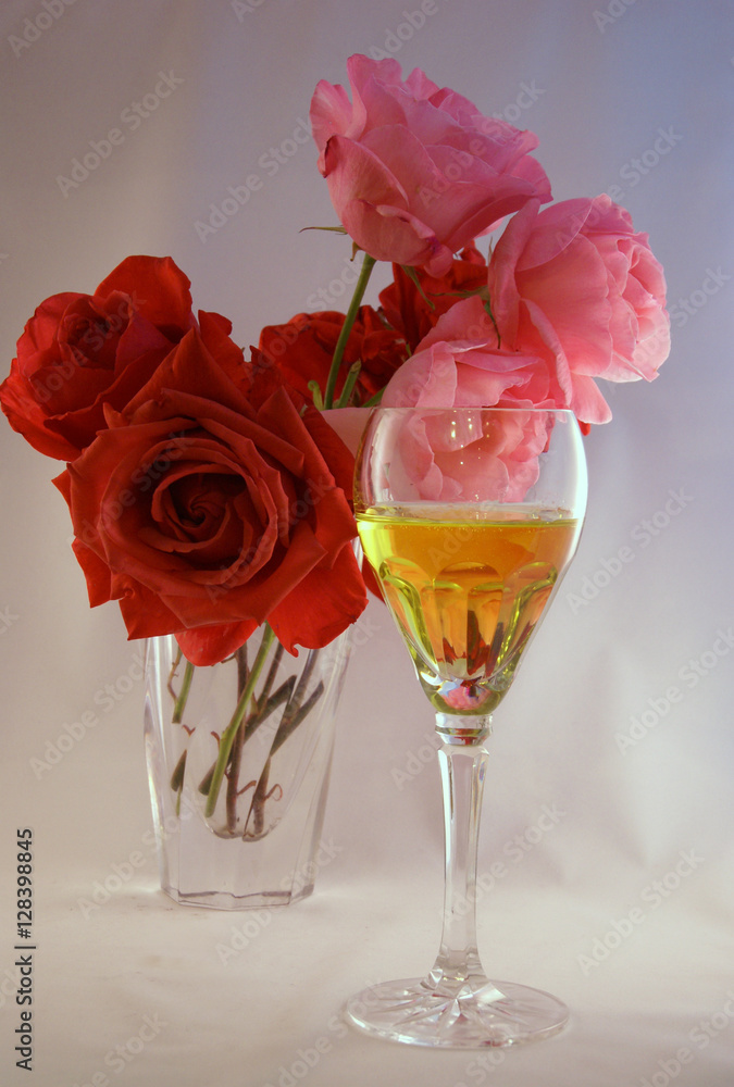 Photo & Art Print Wine & roses, cascoly2