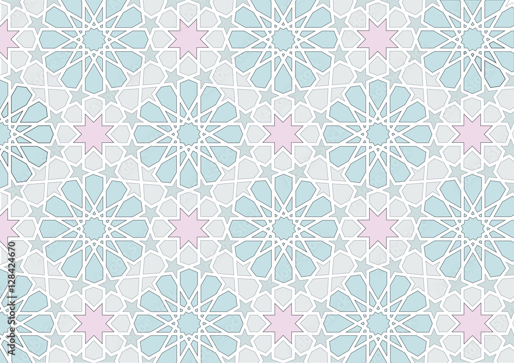 Renkli İslami Motif Stock Vector | Adobe Stock