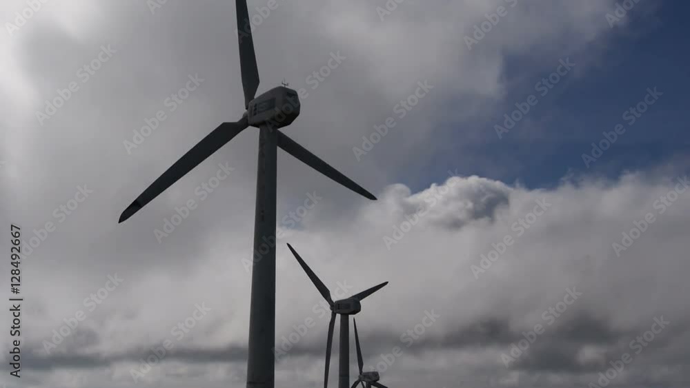 Wind propeller in North of Spain Stock Video | Adobe Stock