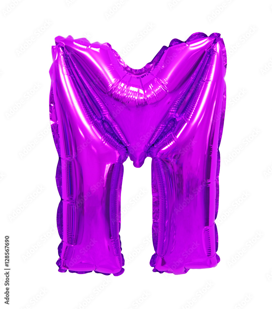 Letter m English alphabet purple, violet Stock Illustration | Adobe Stock