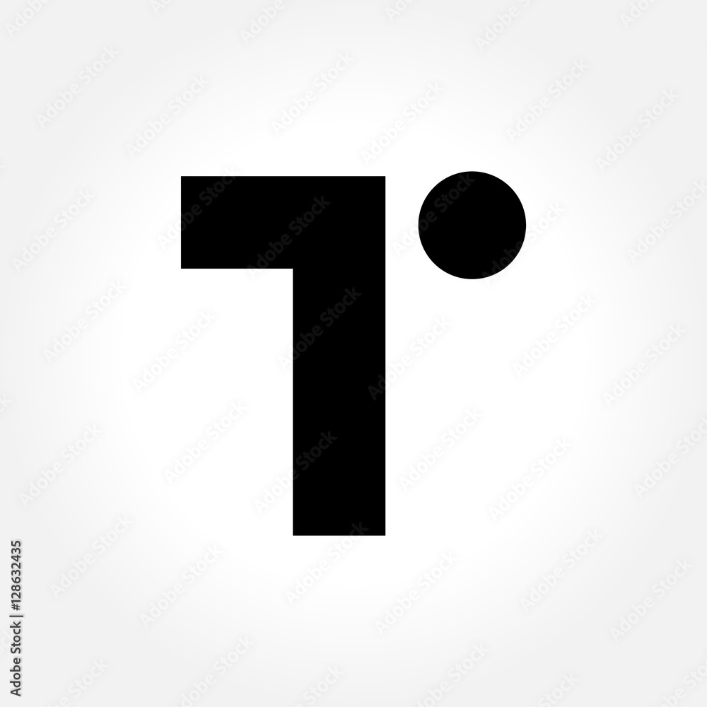 Letter T Symbol Stock Vector | Adobe Stock