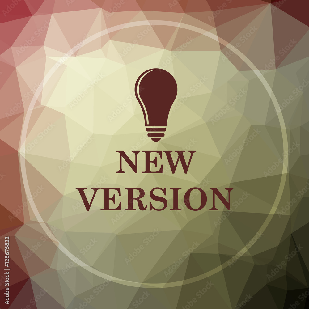 New version icon Stock-Illustration | Adobe Stock