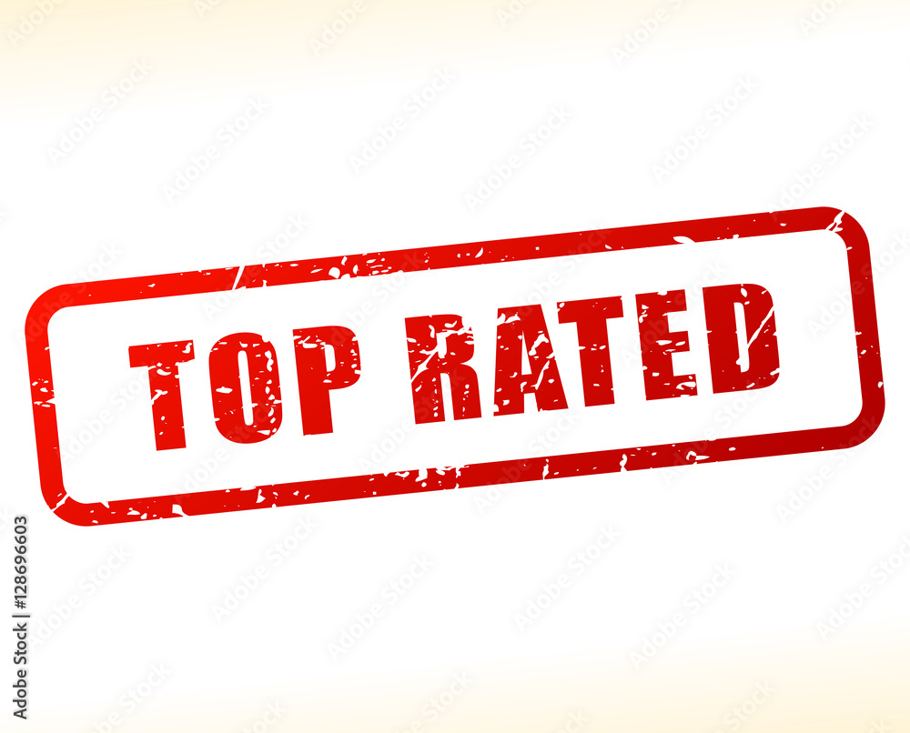 top rated stamp Stock Vector | Adobe Stock