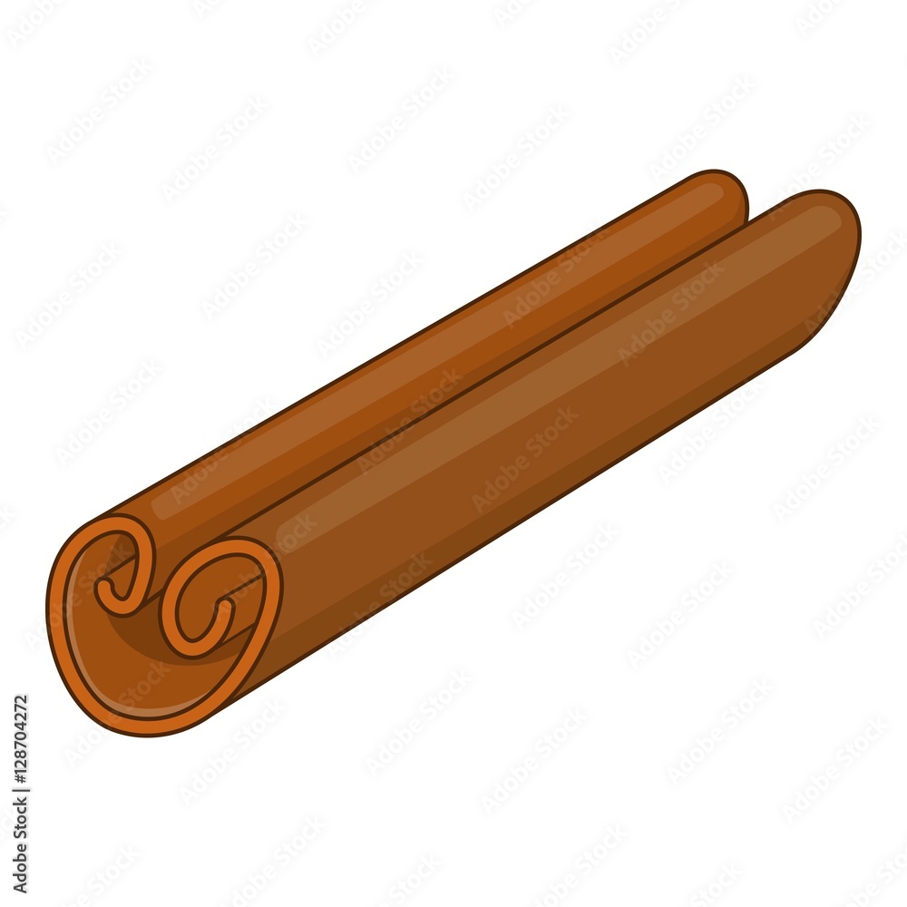 Cinnamon icon. Cartoon illustration of cinnamon vector icon for web ...
