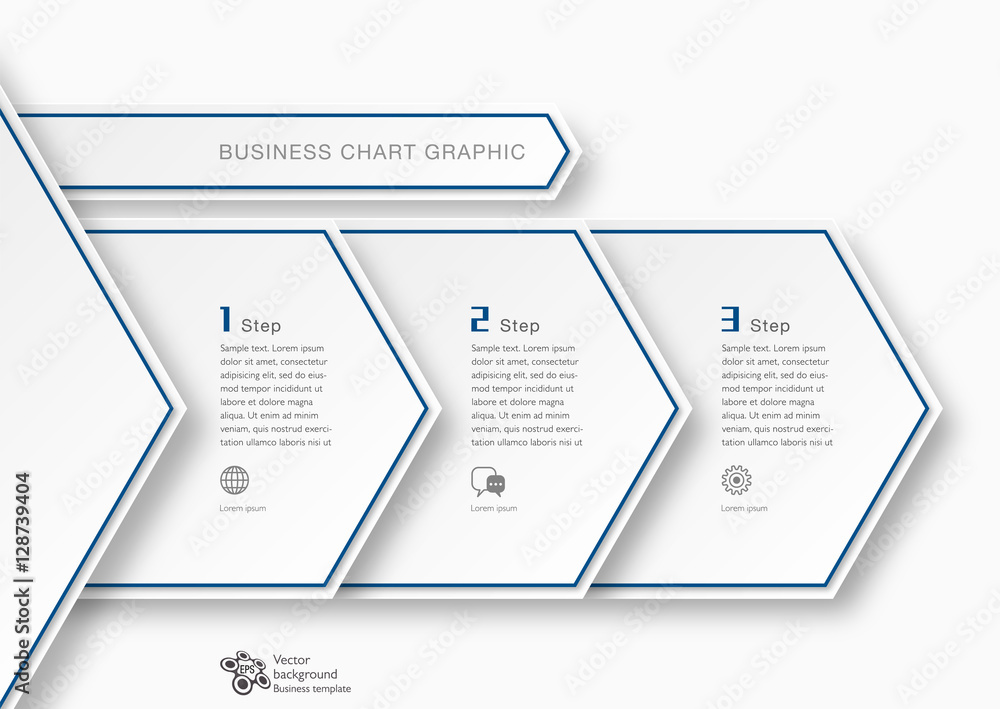 Vector Graphics #Business Chart, Design Template Stock Vector | Adobe Stock