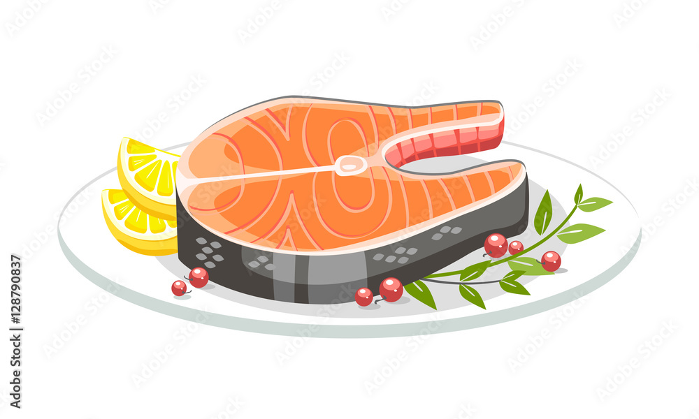 Fish Dinner Clip Art