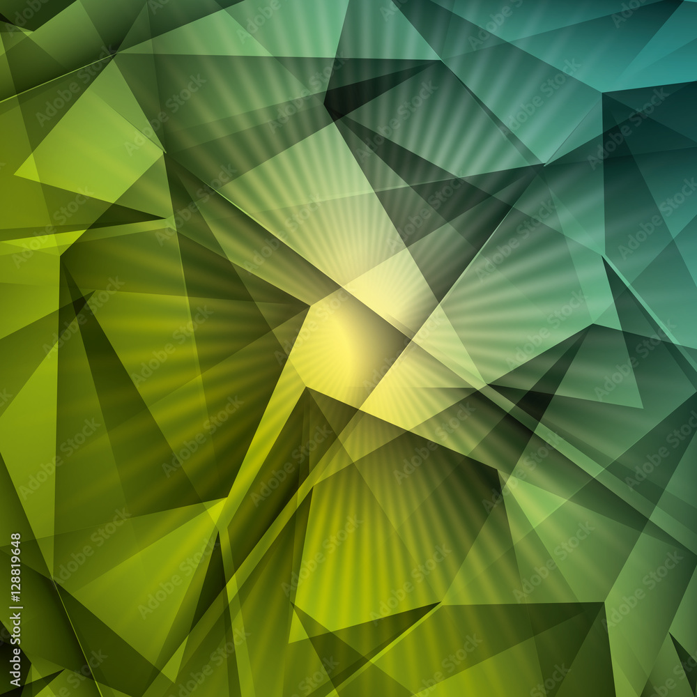 abstract green background icon vector illustration design Stock Vector ...