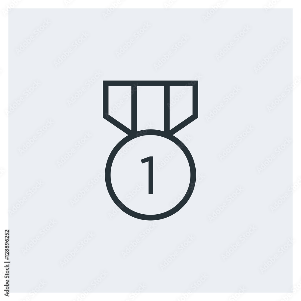 1st place icon Stock Vector | Adobe Stock
