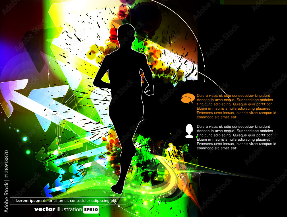 Sport vector illustration Stock Vector | Adobe Stock