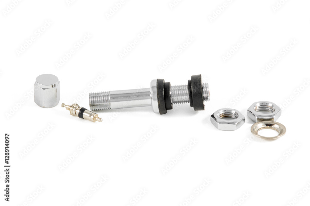 Metal tire valve isolation, Clamp-in Tubeless Tyre Wheel Schrader ...