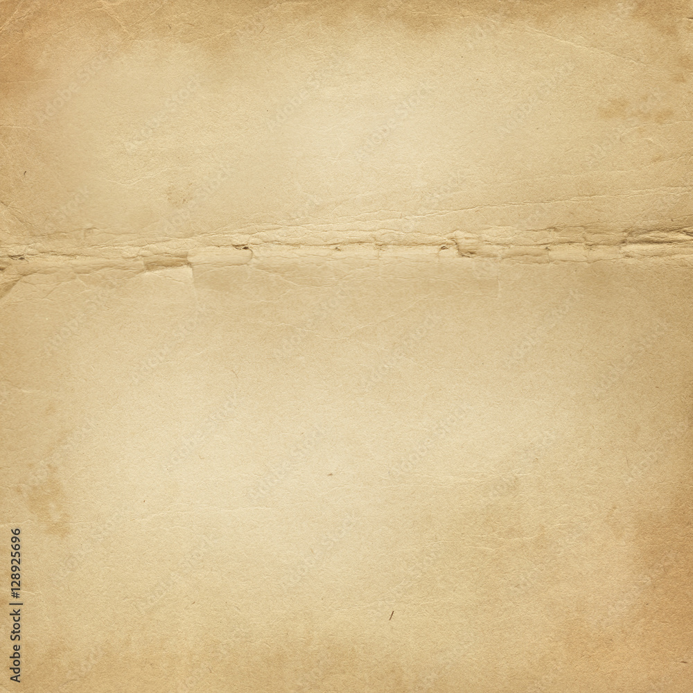 Old yellowed paper texture. Stock Photo | Adobe Stock