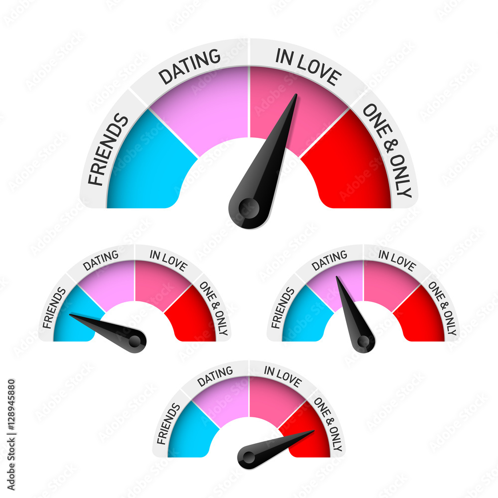 Love meter Stock Vector | Adobe Stock