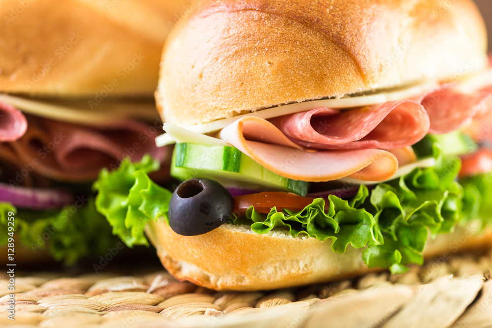 Sub sandwich Stock Photo | Adobe Stock