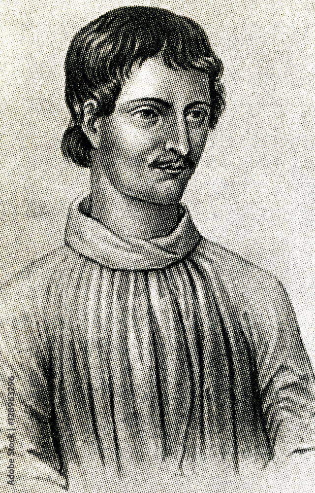 Poster Giordano Bruno, Italian Dominican friar and philosopher – Wall ...