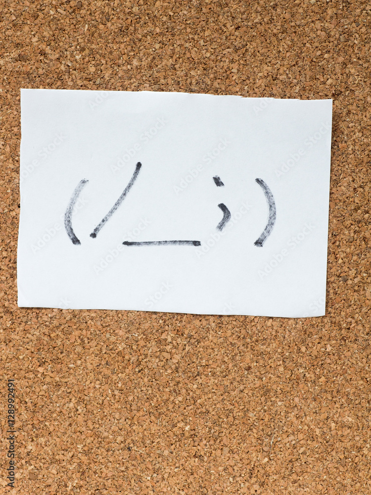 The series of Japanese emoticons called Kaomoji, crying Stock Photo ...