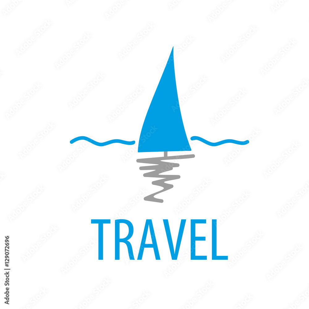 Vector logo travel Stock Vector | Adobe Stock