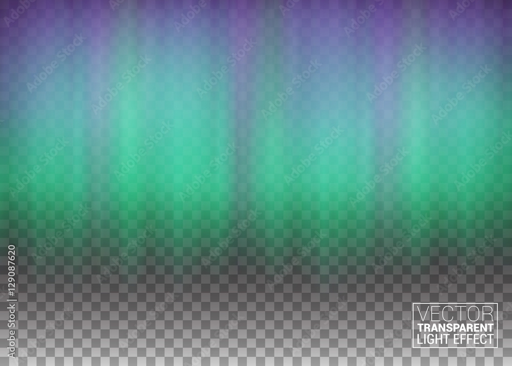 Vecteur Stock Aurora Beautiful Natural Effect for Design Projects ...