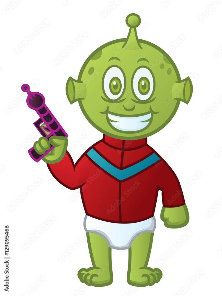 Baby Alien Cartoon